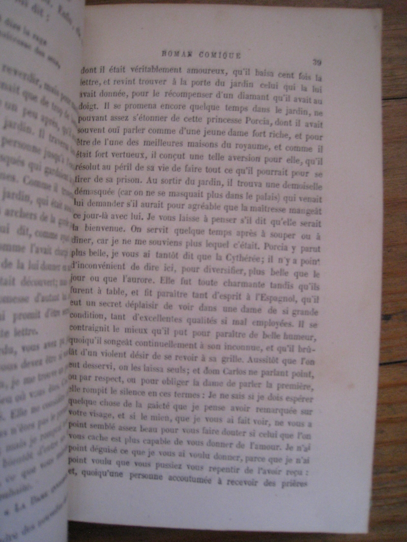 SCARRON (Paul) Le roman comique par Scarron. Nouvelle édition revue sur ...