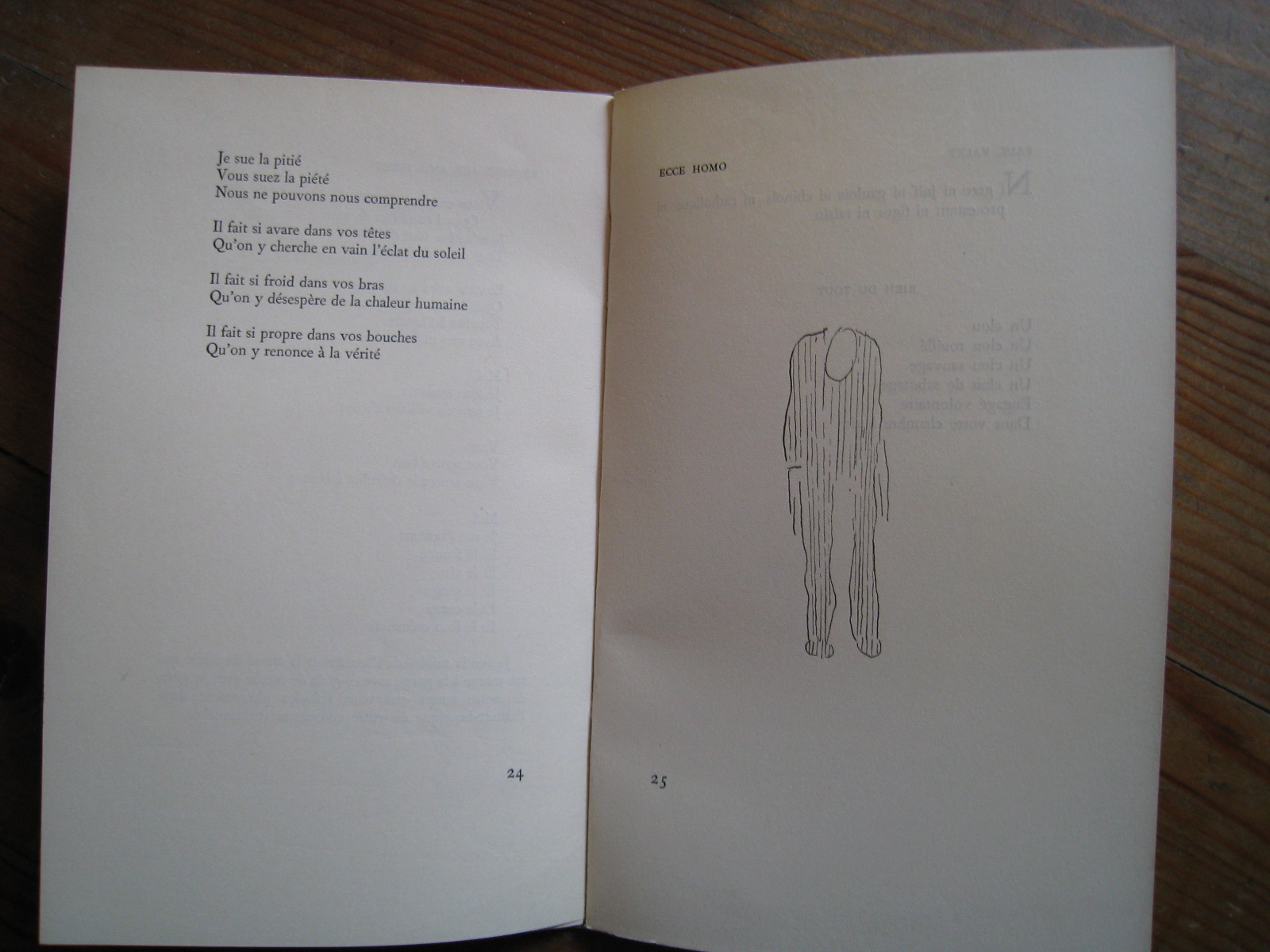 VALET, Paul. Poésie mutilée. GLM, Paris, 1950. (Livres rares et anciens)