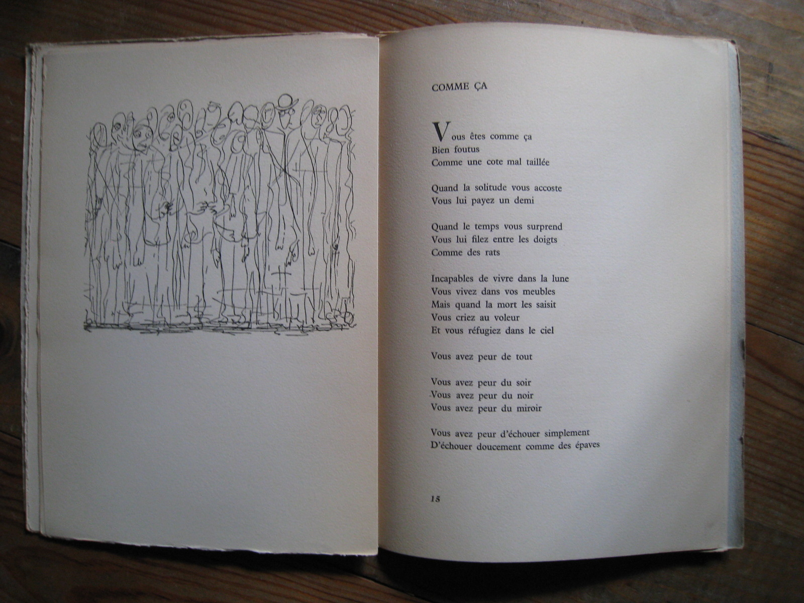 VALET, Paul. Comme ça. GLM, Paris, 1952. (Livres rares et anciens)
